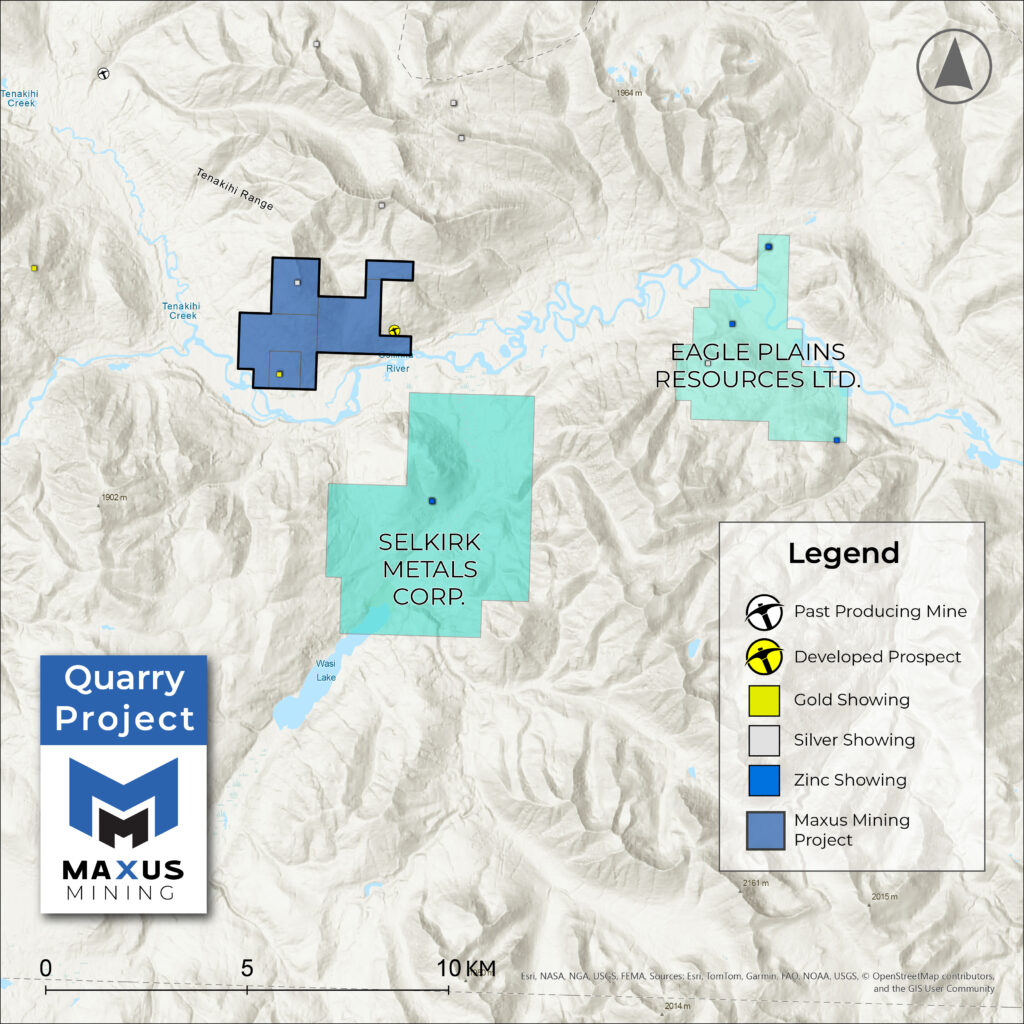 Quarry Antimony Project | BC | Maxus Mining